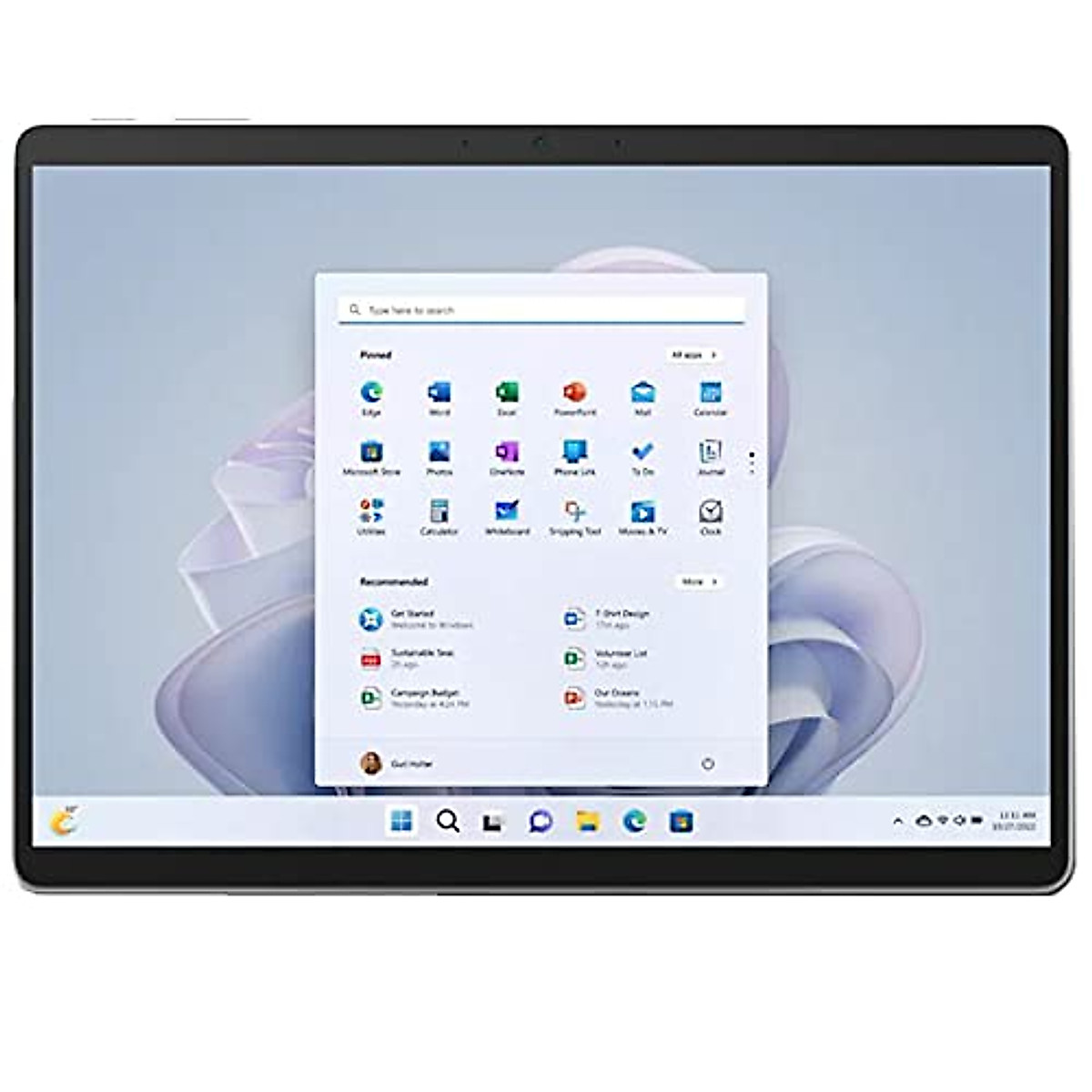 Microsoft QEZ00001 Surface Pro 9 13" Touch Tablet, Intel i5, 8GB/256GB, Platinum Bundle Surface Dock 2 and 1 YR CPS Enhanced Protection Pack