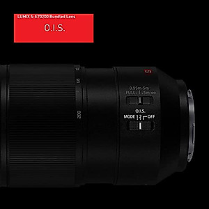 Panasonic LUMIX S5 Full Frame Mirrorless Camera (DC-S5BODY) and LUMIX S PRO 70-200mm F2.8 Telephoto Lens (S-E70200)
