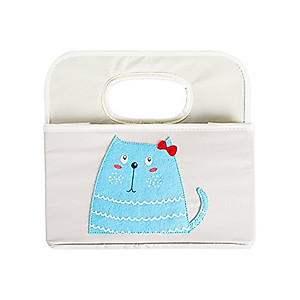 DII Kids Space-Saving Storage Bin, Caddy, Kitty
