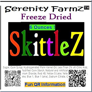 6 Oz Freeze Dried Candy Eco Puffz - Michigan Hand Crafted Small Farm Serenity Farmz-Packaging May Vary