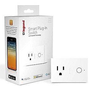 Legrand, Smart Plug, Smart Outlet, Apple Homekit, Quick Setup On iOS (iPhone or iPad), No Hub Required, HKRP10