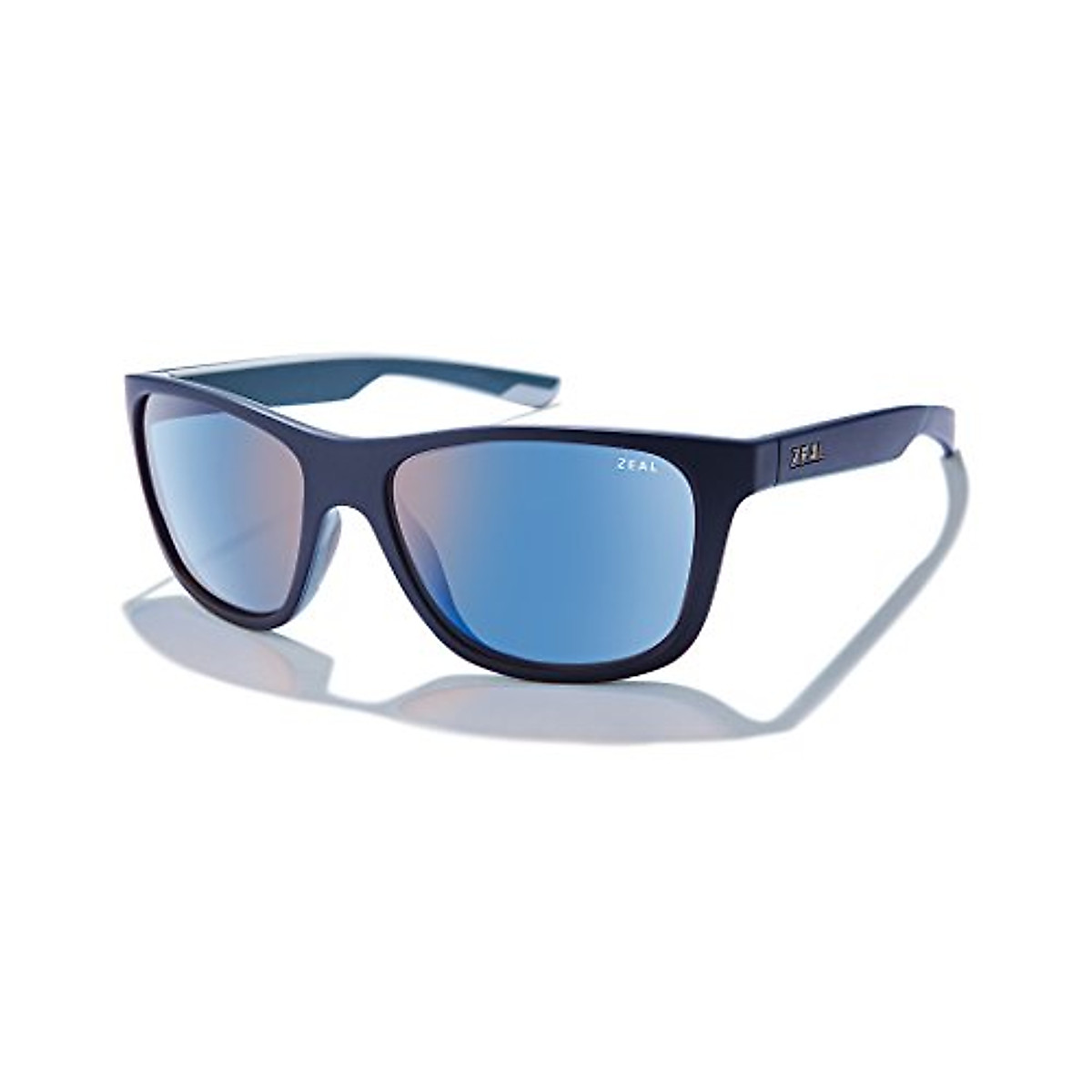 Zeal Optics Radium Square Sunglasses, Atlantic Blue/Polarized Horizon Blue Lens, One Size
