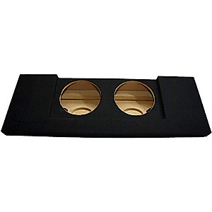 Compatible with 2015-UP Chevy Colorado Crew Cab Truck Dual 10" Sub Box Subwoofer Enclosure New