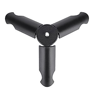 Phone Tr,Mini Smartphone Clamp Clip Mount Tr,Clamp Tr for Selfie Stick, Tr, Monopod, Antislip Mat Tr Feet,5cm to 8.5cm Phones