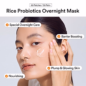 Abib Rice Probiotics Overnight Mask Barrier Jelly 2.7 fl oz I Moisturizer for Slugging Intensive Hydrating Nourishing Face Sleep Sleeping Mask for Korean Skin Care jelly eye cream clay mask glass skin