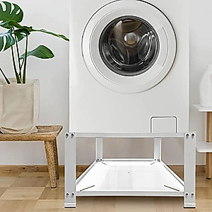 Royxen Laundry Pedestal 28" Wide Universal Fit 700lbs Capacity, Washing Machine Base Stand Dryer Base Platform Heavy Duty with 16" Height, Newest Model