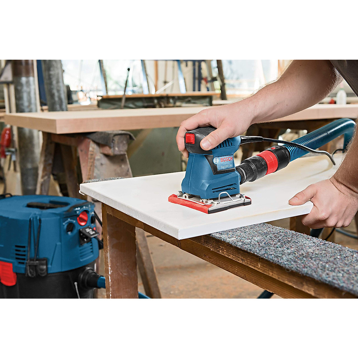 BOSCH GSS20-40 Orbital Finishing Sander (1/4-Sheet)