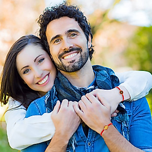 6 Pieces Religion Enamel Saint Benedict Bracelet Red Rope Bracelet Handmade Red Knot String Bracelets Luck bracelet Men Or Women As Gifts and Used in Prayer bracelet…