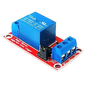 DIYables 3pcs Relay Module for Arduino, ESP32, ESP8266, Raspberry Pi, 1 Channel, 5V, High/Low Level Trigger