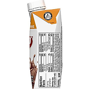 Boost Very High Calorie Nutritional Drink Chocolate Made with Natural Chocolate Flavor & No Artificial Flavors, Colors & Sweeteners, 8 FL OZ (Pack of 12)