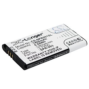 LIONX Battery for Game Console DS XL 2015 SPR-001 New 3DSLL 3DSLL Part Number SPR-003 SPR-A-BPAA-CO CS-NPR001SL 1800mAh / 6.66Wh 3.7v Li-ion