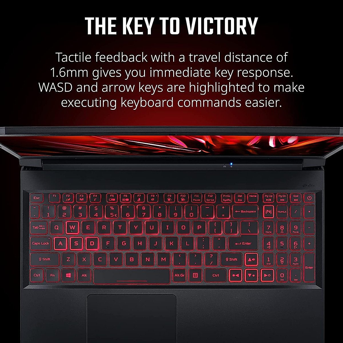 Acer Nitro 5 15.6" FHD 144Hz Gaming Notebook, Intel Core i7-11800H Processor, NVIDIA GeForce RTX 3050 Ti, 4 Ports, Killer Wi-Fi, Backlit Keyboard, HDMI, Webcam, Win 11 Home (32GB RAM | 1TB SSD)