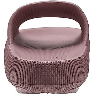 WHITIN Shower Slippers for Women Non Slip Cushioned Slides Size 9 10 Quick Drying Female Floor Outdoor Indoor Fashionable Lightweight Blush 40-41