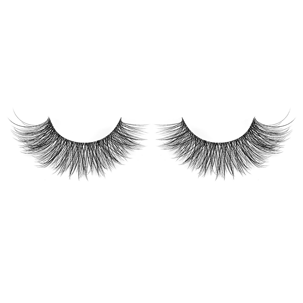 False Eyelashes Fluffy False Lashes Wispy Natural Lashes 3D Faux Mink Lashes 7 Pairs Jiocolor Volume Eye Lashes DJ-20