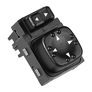 Power Side Mirror Switch - Replaces 15045085, 19259975, 901124 - Fits Chevy Silverado, Suburban, Tahoe, GMC Sierra, Yukon, XL - 2000-2002 Model Years