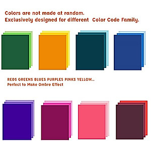 Livholic 120 Sheets Colored Card Stock Printer Paper, 120gsm 32lb 24 Colors Pastel Construction Paper for Kids Scrapbook School Office Printing DIY Craft (120GSM)