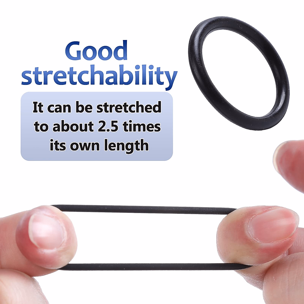 Gelisen 220Pcs Nitrile Rubber O-Rings Kit Thickness 2.4mm 15 Size Universal NBR Metric Washer Gasket Assortment Set for Automotive Faucet Pressure Plumbing Sealing Repair,Air or Gas Connections