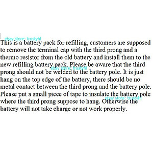 Eztronics Corp Battery Rebuild Pack 7.2V for SNAP-ON CTB5172 NIMH