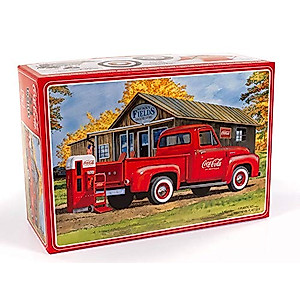 Round 2 AMT 1953 Ford Pickup (Coca-Cola) 1:25 Scale Model Kit (AMT1144M)