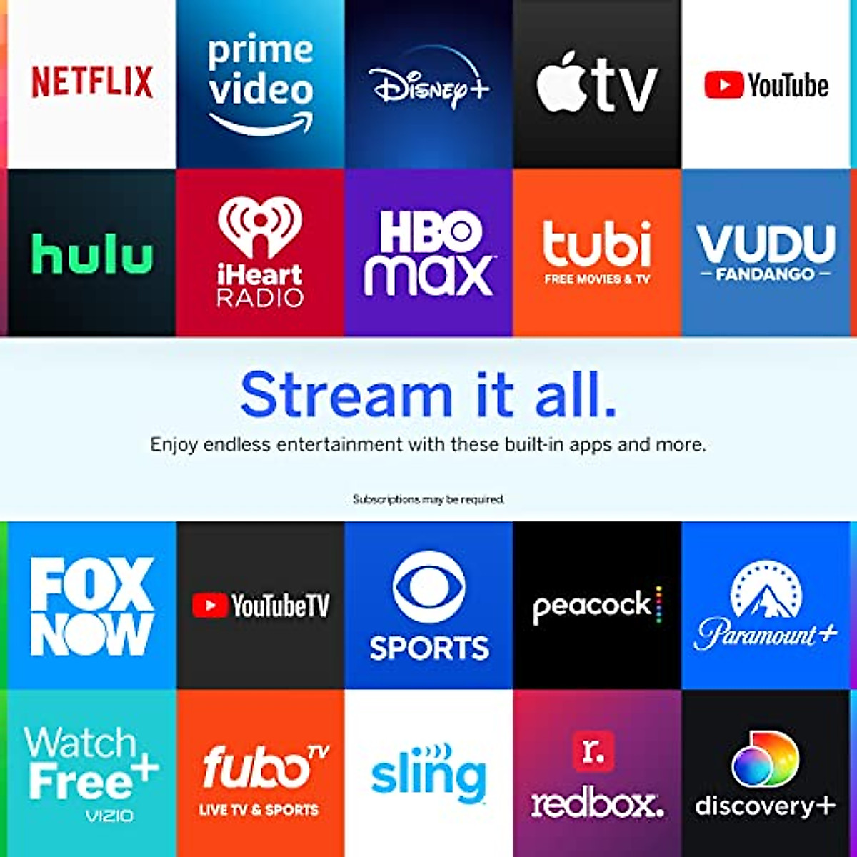 VIZIO 50-Inch M-Series 4K QLED HDR Smart TV w/Voice Remote, Dolby Vision HDR10+, Alexa Compatibility, M50Q7-J01, 2021 Model (Renewed)