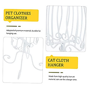 BCOATH 1pc Clothing Display Stand Figurine Display Shelf Wall Hangers for Clothes Manikins for Clothing Doll Dress Mannequin Pet Clothes Hanging Rack Pet Apparel Rack Dog Clothing Hanger