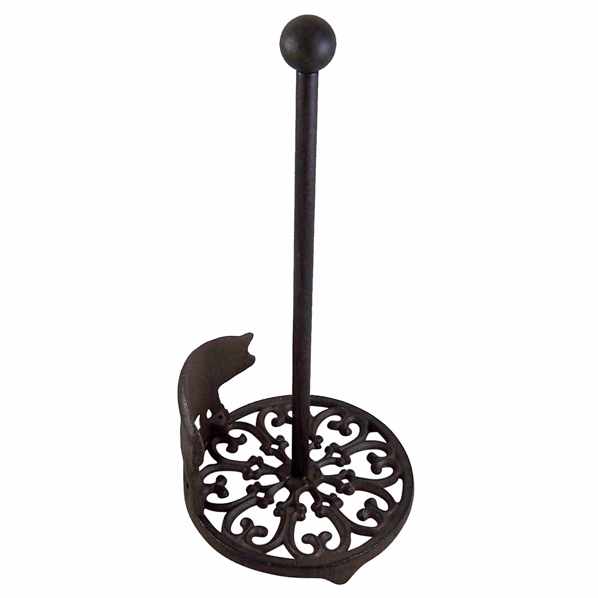 Cast Iron Pig Paper Towel Holder 13 Inch