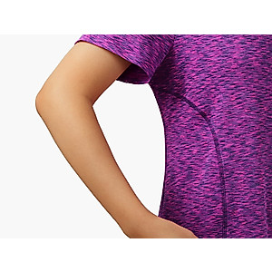 Kimmery Womens Workout Tops for Women Tops for Women Casual Summer Tops Athletic Tops for Women Yoga Tops Summer Shirts Purple Pink XXL