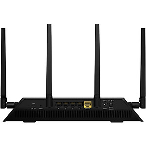Netgear R7500-200NAS Nighthawk X4 Ultimate Gaming Router - AC2350 4X4 MU-MIMO Dual Band WiFi Gigabit Router (R7500v2) with Open Source Support. Compatible with Amazon Echo/Alexa