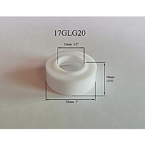 RIVERWELD TIG stubby Gas Lens 17GL332 10N24S 53N61S Kit Fit DB SR WP 17 18 26 TIG Welding Torch 16pcs