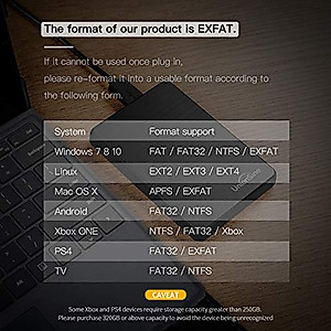 UnionSine 250GB Ultra Slim Portable External Hard Drive USB3.0 HDD Storage Compatible for PC, Desktop, Laptop, Xbox One, Xbox one, PS4(Black)