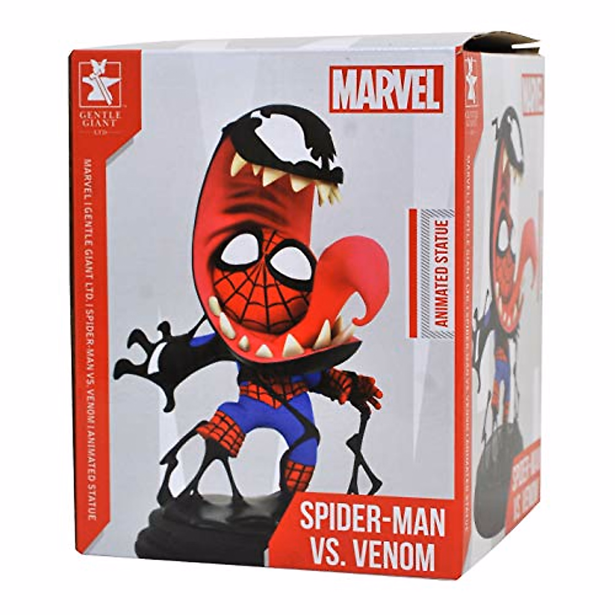 DIAMOND SELECT TOYS Marvel Animated Venom & Spider-Man Statue,Multicolor,5 inches