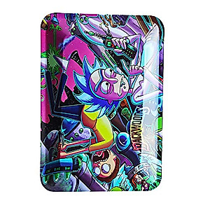 Metal Convenient Tray, Household Tray | Durable Metal, Easy to Carry, Unique Design-Green