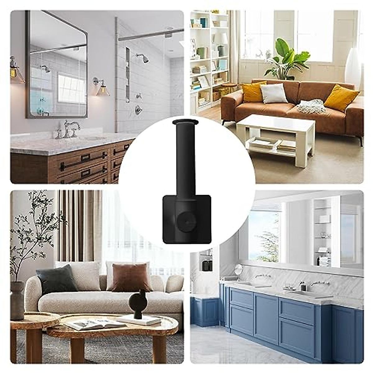 Kitchen Roll Storage Rack,Towel Holder Countertop, Adhesive Paper Towel Rack Holders, Paper Towels Bulk Self Adhesive Under Cabinet, Kitchen Towel Holder, Wall Mount Paper Towel Rack