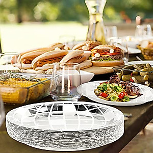 60 Pieces 9" Silver Disco Ball Paper Plates 70s Disco Party Plates Bachelorette Party Plates Disco Party Decorations Disco Party Supplies for Birthday Reunion Rock Party Disco Party 70s Groovy Party