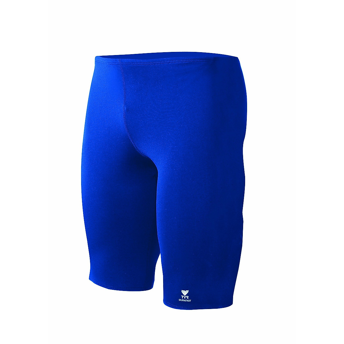 TYR Boy's Durafast Elite Solid Jammer Swim Suit (Royal, 24)