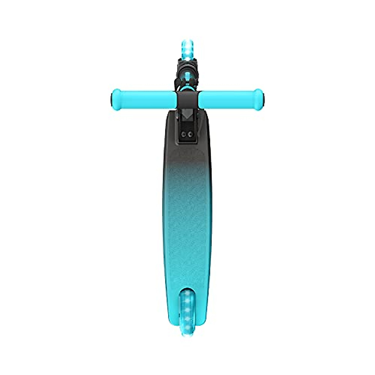 Jetson Scooters - Juno Kick Scooter (Blue) - Collapsible Portable Kids Push Scooter - Lightweight Folding Design with High Visibility RGB Light Up LEDs on Stem and Wheels