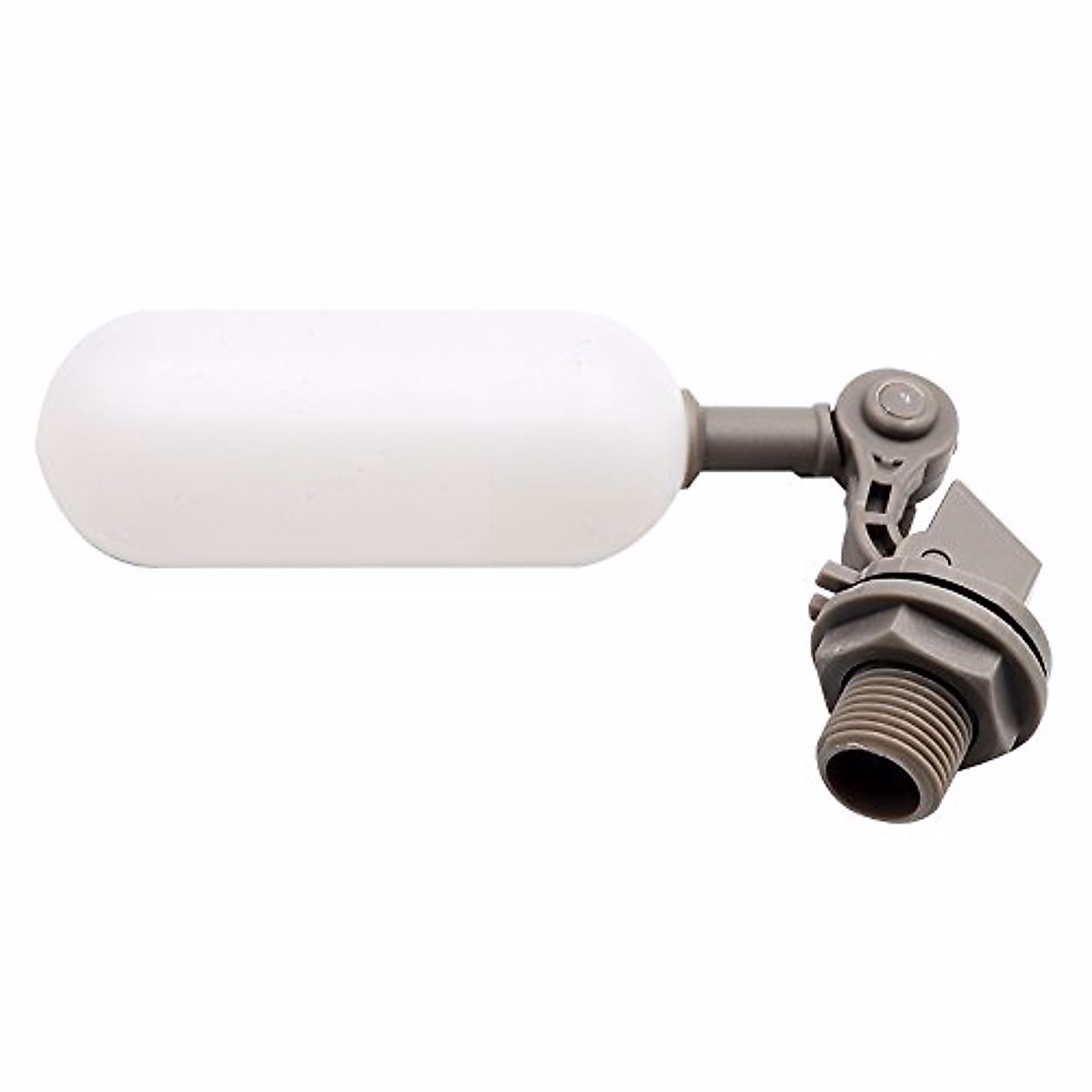 livestocktool.com 2 PCS 3/4" Float Valve for Tank Mount, Fish Aquarium,Cattle Dog Chicken Water Bowl, Horse Waterer Trough with Adjustable Arm (3/4")