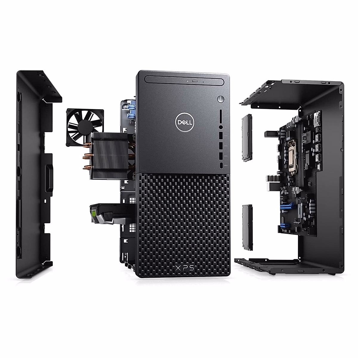 Dell XPS 8940 Desktop | Core i7-11700 - 1TB HDD + 512GB SSD Hard Drive - 32GB RAM - Nvidia GeForce RTX 3060 | 8 cores @ 4.9 GHz - 12GB GDDR6 Win 10 Home Black