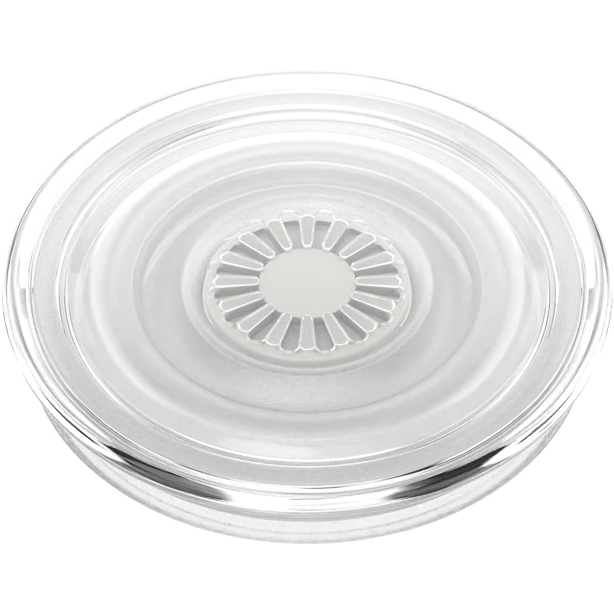 PopSockets Plant-Based Phone Grip with Expanding Kickstand, Eco-Friendly PopSockets for Phone - Clear