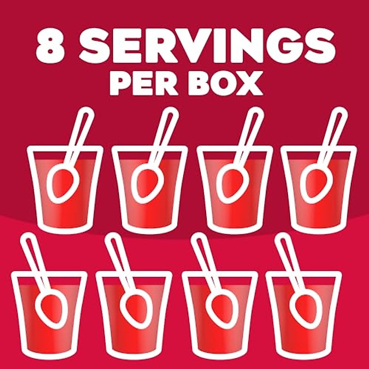 Jell-O Cherry Gelatin Dessert Mix (6 oz Box)