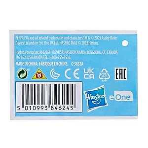 Peppa Pig Peppa’s Adventures Little Buggy Vehicle Preschool Toy for Ages 3 and Up in The Pig Family Red Car