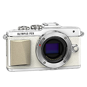 Olympus E-PL7 16MP Mirrorless Digital Camera with 3-Inch LCD (White) - International Version