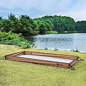 OneTigris Multifunctional Tent Footprint - Camping Tent Bathtub Floor for Tarp Bushcraft Shelter Camping Hiking Backpacking