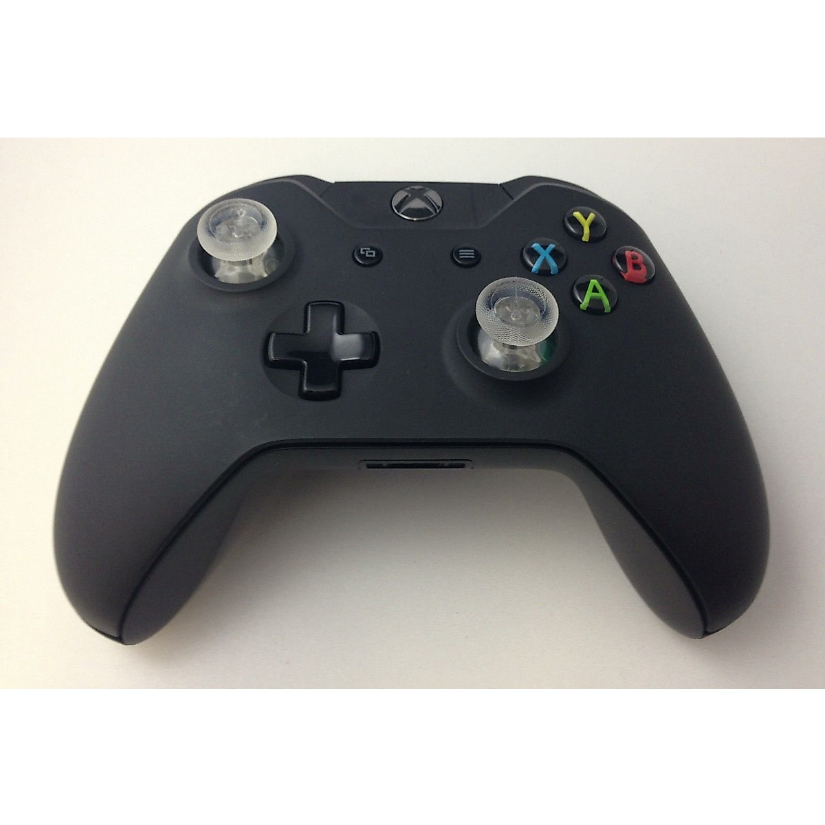 Gametown Analog Thumbstick Thumb Stick Joystick for Microsoft Xbox One Game Controller 2PCS Transparent White.