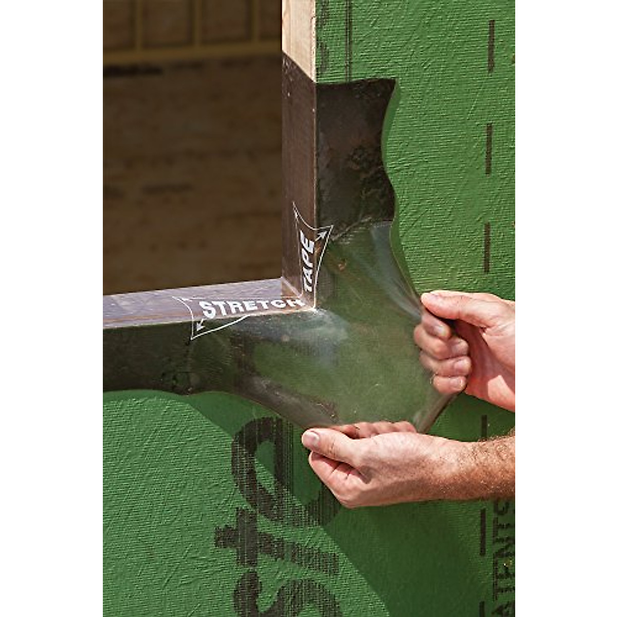 ZIP System Stretch Tape | 6 inches x 20 feet | Self-Adhesive | Weather-Resistant | Flexible Flashing Tape