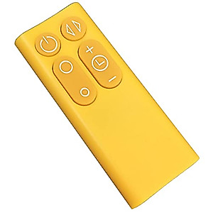 Replacement Remote Control Compatible for Dyson AM11 TP00 TP01 Pure Cool Tower Purifier Fan (Yellow)