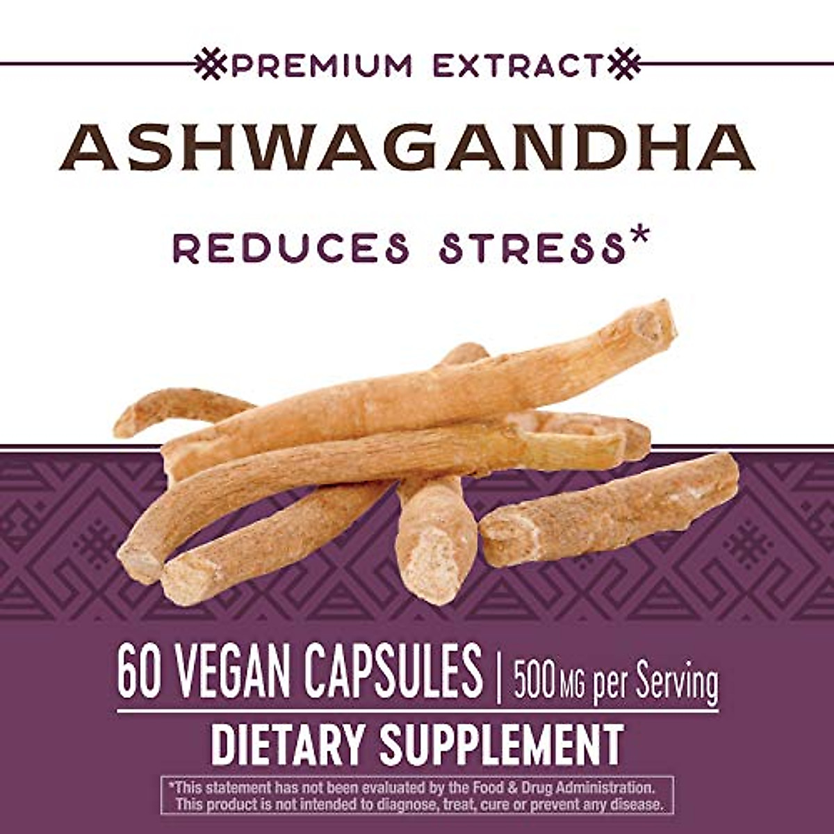 Nature's Way Ashwagandha Reduces Stress* Adaptogenic* Vegan 60 Capsules