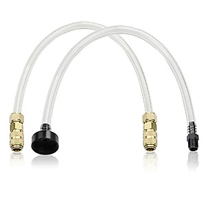 YIYIBYUS Bleed Tube with Bridge Tube,Bleed kit Filler kit Compatible with Seastar Hydraulic Steering Systems