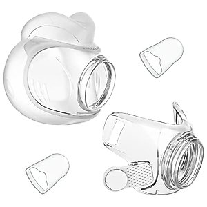 Replacement Cushion (M) & Frame Compatible with F30, Snug Fit & Reliable Seal, Excellent-Value Replacement Supplies by Everness (M)