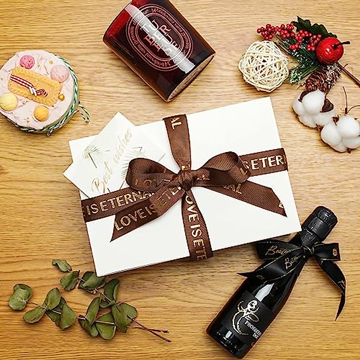 UnicoPak 24 Pcs Gift Boxes 9x6x4 Inches, White Gift Boxes with Lids for Presents, Gift Box for Birthday Wedding Bridesmaid Proposal Celebration Holidays Christmas